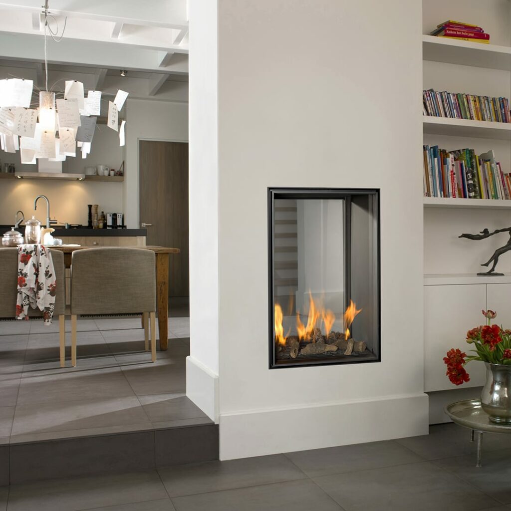 Nos cheminées à gaz - Marbrerie Cotro